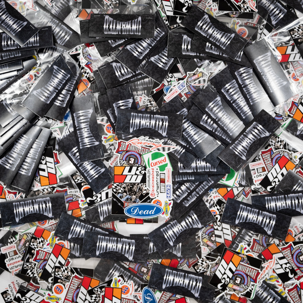 RACING STICKER PACK – UNWANTED